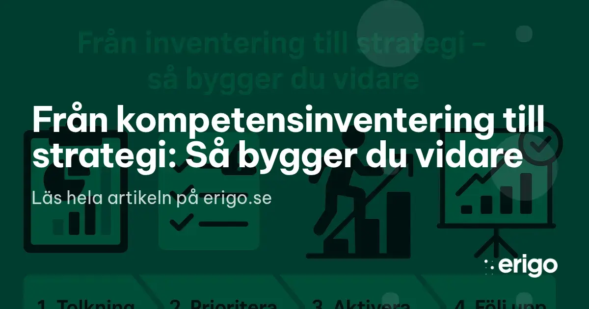 Från inventering till strategi: steg för steg mot hållbar ...